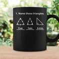 Geometry Name These Triangles Geek Math Dark Coffee Mugs - Walmart.com