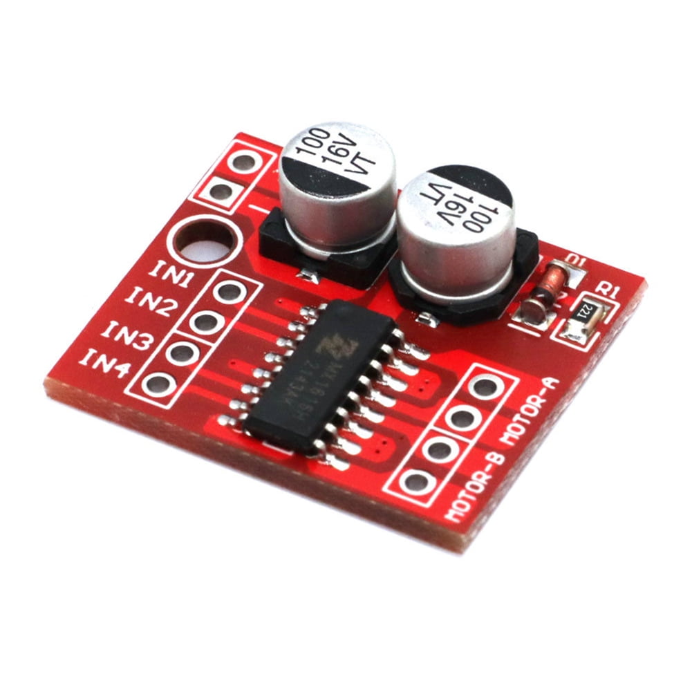 L298N 2-Way DC Motor Driver Module PWM Speed Dual H-Bridge Stepper ...