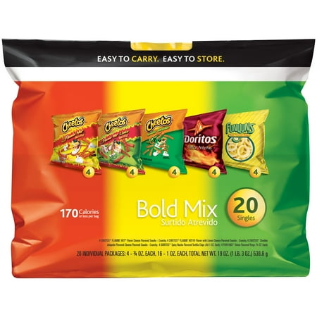 UPC 028400002967 - Frito-Lay Bold Chip Mix Variety Pack, 20 count, 19 ...