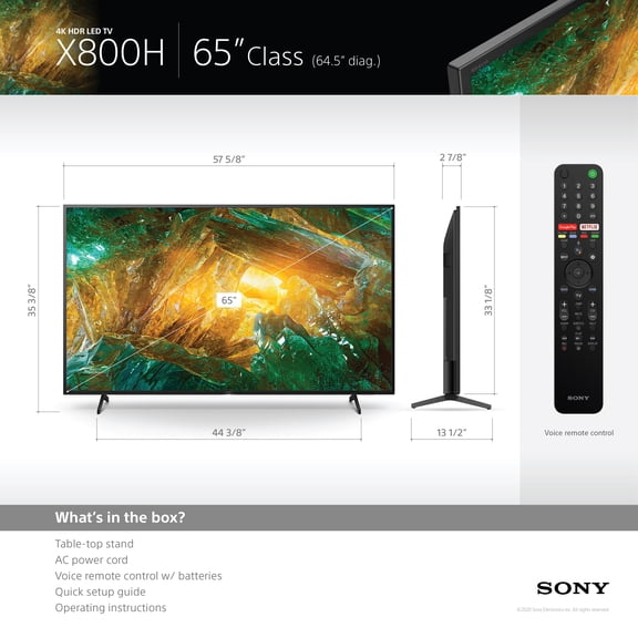 VIZIO 58" Class 4k UHD LED SmartCast Smart TV HDR V-Series V585-G1 ...
