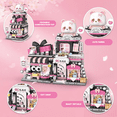 Building Blocks Set Mini Shop Street View Model, Collection Mini ...