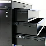 Aukfa Composable 25.9 in Tool Chest with 4 Drawers&7 Plastic Storage ...