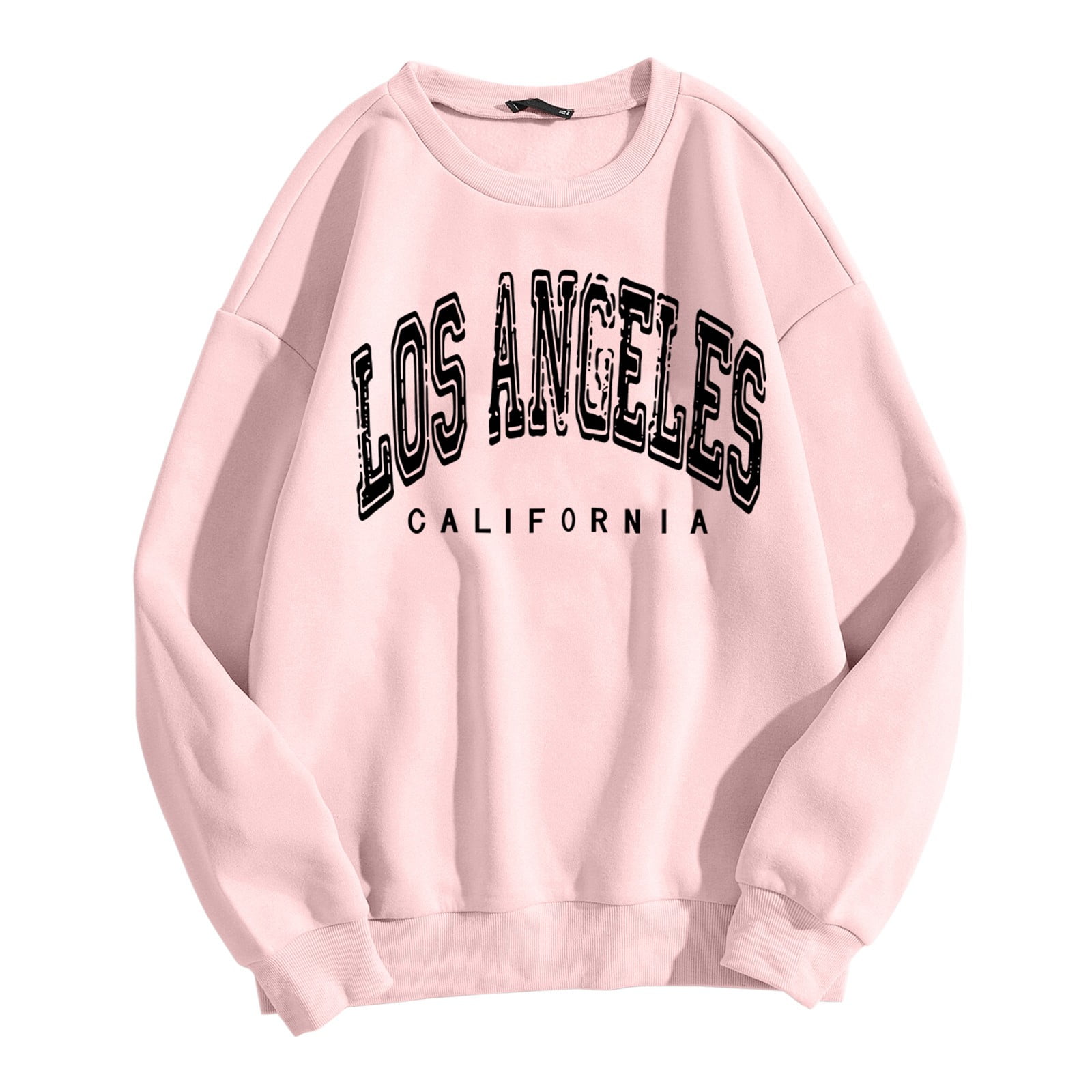 Click here for Bmisegm Sweatshirts For Women Womens Casual Crewne... prices