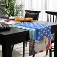 American Flag Table Runner 70 Inches Long, Country Eagle Independence ...