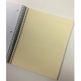 Exceed Spiral Notebook, College Ruled, 5 Subject, 160 Pages, 9" x 11 ...