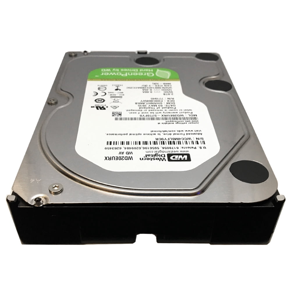 Western Digital AV-GP WD20EURX 2TB IntelliPower 64MB Cache SATA 6.0Gb/s ...