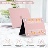 Techprotectus Hard-Shell Case with Keyboard Cover Rose Quartz Apple 13 ...