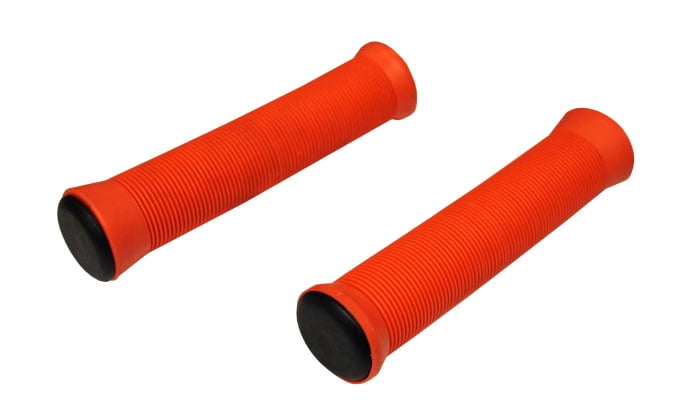 REPLACEMENT RUBBER SCOOTER HANDLE BAR GRIPS 5 3/4in 142mm RED for ...