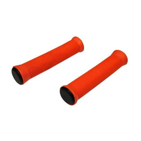 REPLACEMENT RUBBER SCOOTER HANDLE BAR GRIPS 5 3/4in 142mm RED for ...