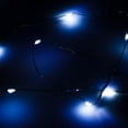 Moon Lights LED - Silver Plated Copper Wire - 12 Blue Lights - Walmart.com
