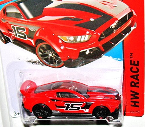 Hot Wheels, Carrera HW 2015, Custom '15 Ford Mustang Rojo 154/250 ...