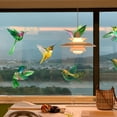 Gerich 6 Pcs Bird Window Film,Birds Animals Electrostatic Glass Film ...
