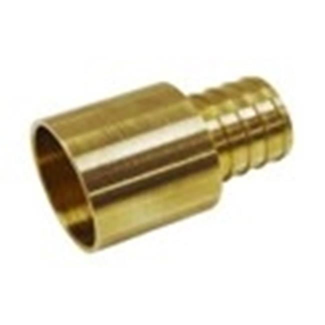 NDL Industries BRP0C-16 1 in. Brass Pex x Female Pipe Thread Sweat ...