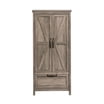 Free Shipping! Sauder HomePlus Wardrobe/Storage Cabinet, Salt Oak ...