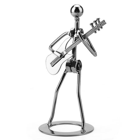 Musician Player Collectible, Metal Figurine Musician Guitar Player ...