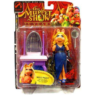 Muppets Kermit and Miss Piggy Action Figure Two-Pack (Other) - Walmart.com