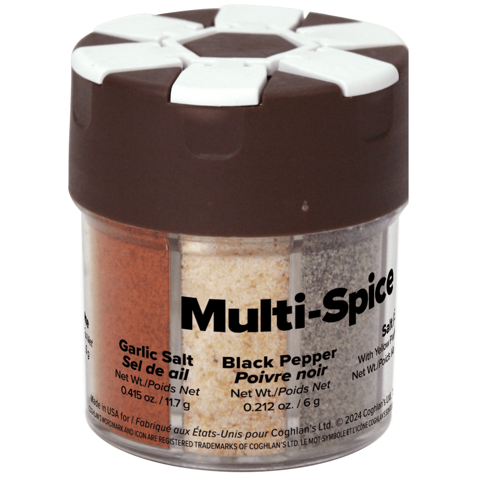 Click here for Coghlans Multi-Spice Shaker - Compact 6-Compartmen... prices