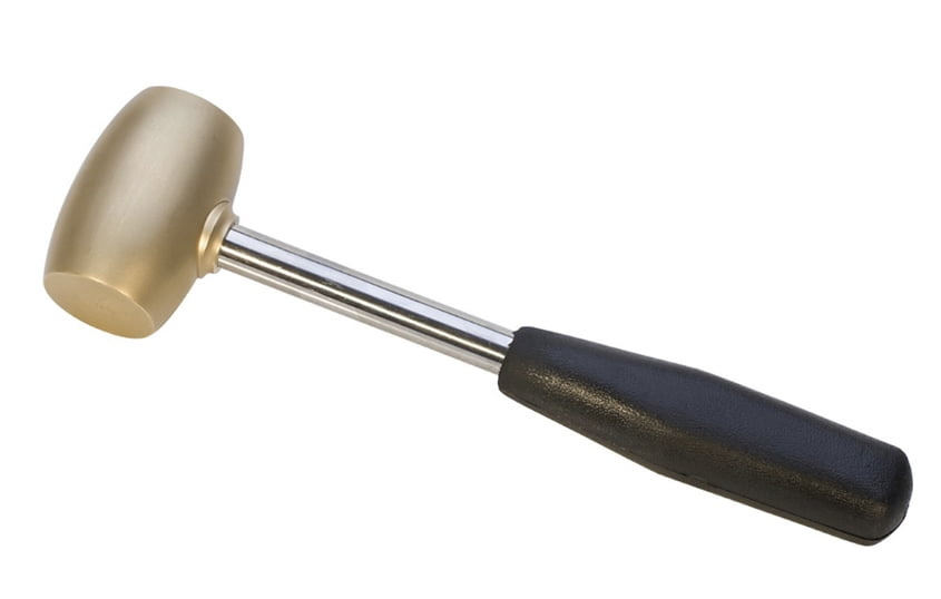 2 Lb Brass Mallet Jewelry Making Metal Forming Craft Hammer Tool - HAM ...