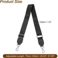 Wide Shoulder Strap, 3.8cm Adjustable Purse Strap Replacement Crossbody ...