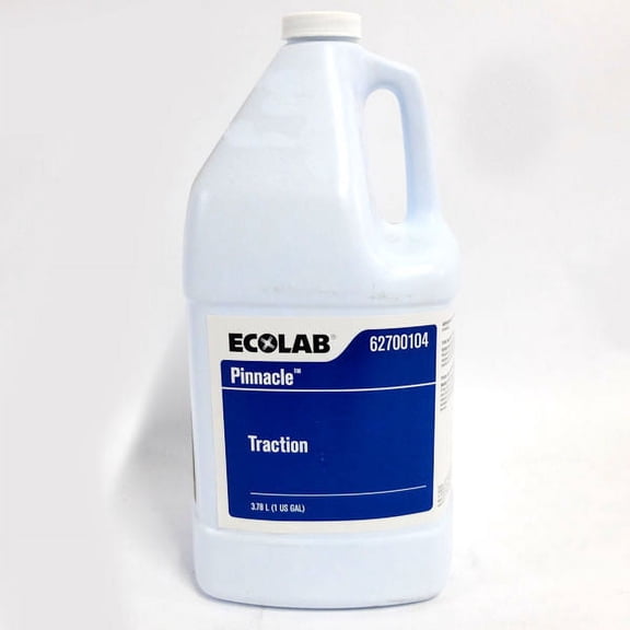 Ecolab Pinnacle 62700104 Traction, Floor Cleaner - 1 Gallon - Walmart.com