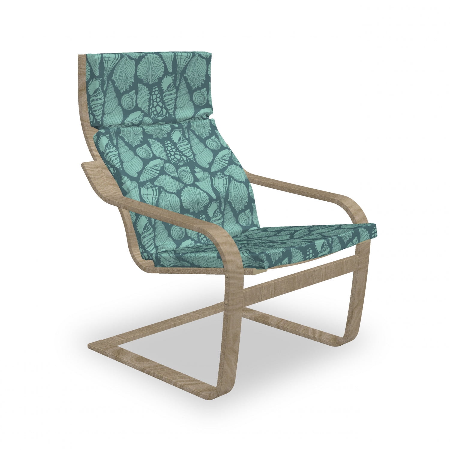 Shells Armchair Pad and Slipcover, Marine Concept Elements Design of ...