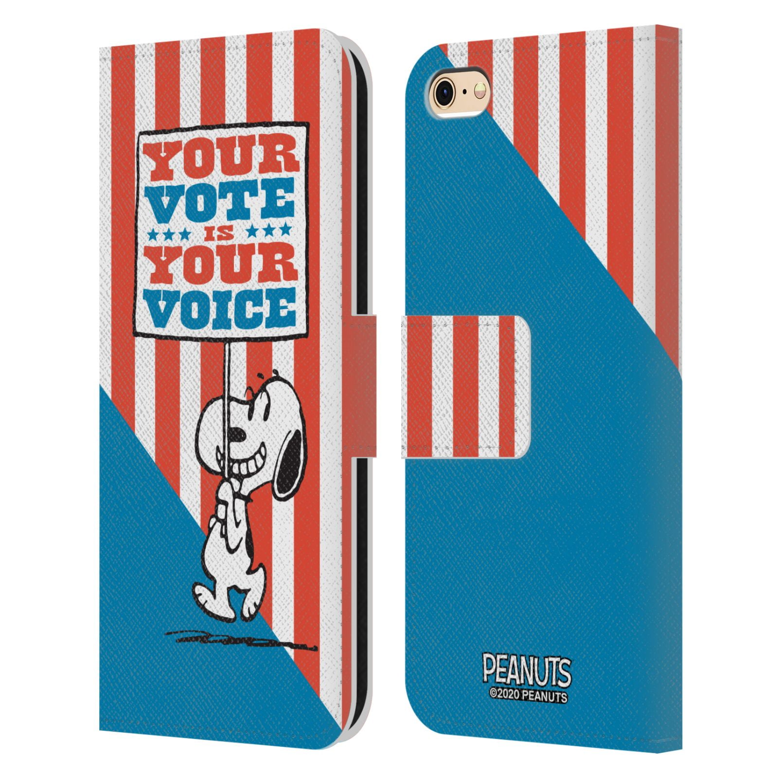 Head Case Designs Officially Licensed Peanuts Your Vote Is Your Voice ...