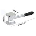 Shyuyusa Double Sided Meat Hammer Meat Tenderizer Hammer Mallet Tool