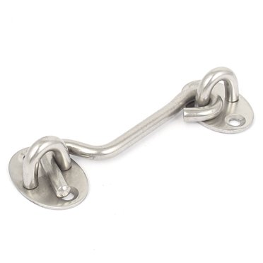 Sliding Door Loop Lock, 2-1/8 in., Hardened Steel Bar w/Diecast Base ...