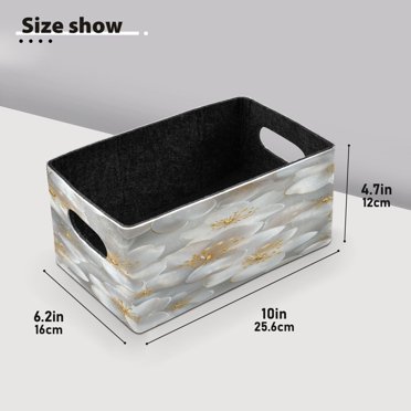 Simplify 10 Pack Plastic Organizing Storage Basket Set, Grey - Walmart.com