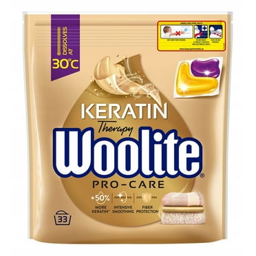 Woolite Keratin Therapy Laundry Capsules for Colored Fabrics, 33 Count ...