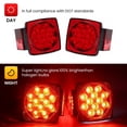 DAYBETTER 12V LED Trailer Lights Kit, Submersible Utility Trailer Tail ...