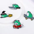ANXPTIME Vivid Green Frogs Brooch Elegant Lapel Pin For Celebrations Or ...