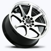 Venom Alloy Rims VENOM37 18X8.5 5X100 +35 73.1 Gloss Black Machined ...