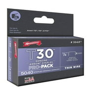 Arrow Fastener 7510S 5/8" T75 Staples 1000 Per Pack - Walmart.com
