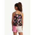 Justice Girl's Peplum Cami Tank, Sizes XS-XLP - Walmart.com