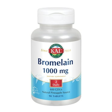 Doctor's Best High Potency Bromelain 3000 GDU, Non-GMO, Gluten Free ...