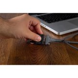 Ativa® USB 2.0 to Serial Adapter, 1’, RS-232 DB9, Black, 26847 ...