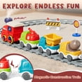 Train Sets for Kid, Toys for 1 2 3 Year Old Boy Girl, Electric Train ...