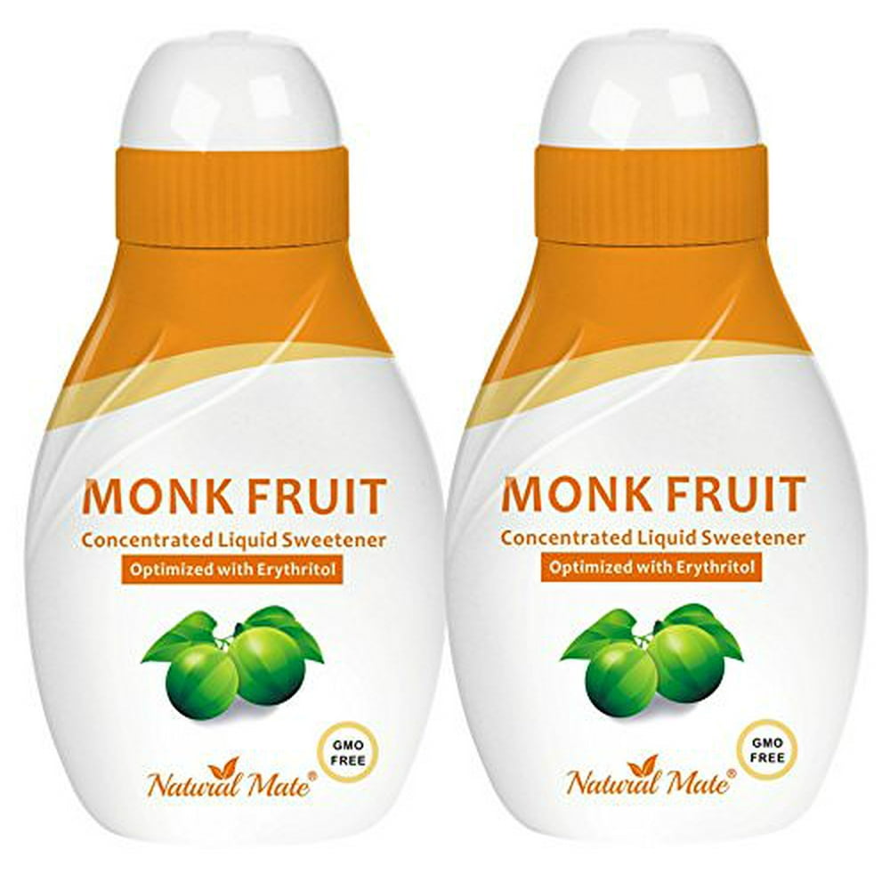 Pure Monk Fruit Liquid Sweetener (Optimized with Erythritol) 0.9 FL OZ ...