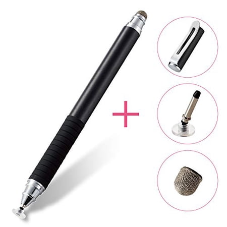 ELECOM Touch pen Stylus pen 2WAY model Conductive fiber & disk (With ...