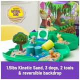 Kinetic Sand, Diggin’ Dog Park Set with 1.5lbs Play Sand & Tools ...
