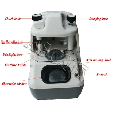 INTBUYING 110V Optometry Optical Lens Layout Blocker LED Centering ...