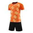 SGFCWSX Boys 2 Piece Set Soccer Uniform Summer Short Sleeve Crew Neck T ...