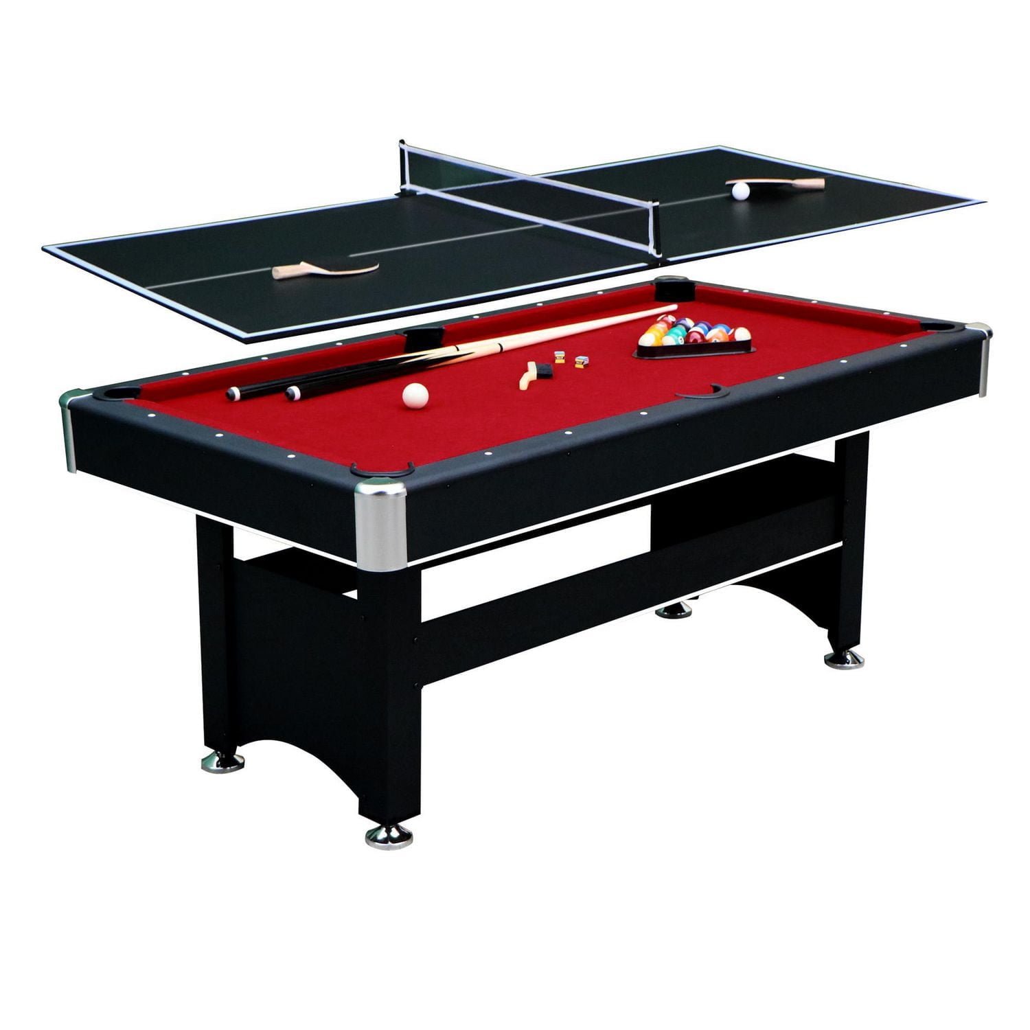 Click here for Hathaway Spartan 6-Ft Pool Table With Table Tennis... prices