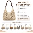 2026 New Fashionable Handmade Woven Bag, Hand-Woven Straw Bag Unique ...