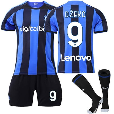 2022-2023 Inter Milan Home Jersey Football Set-adults 2XL(185-195CM)-22 ...