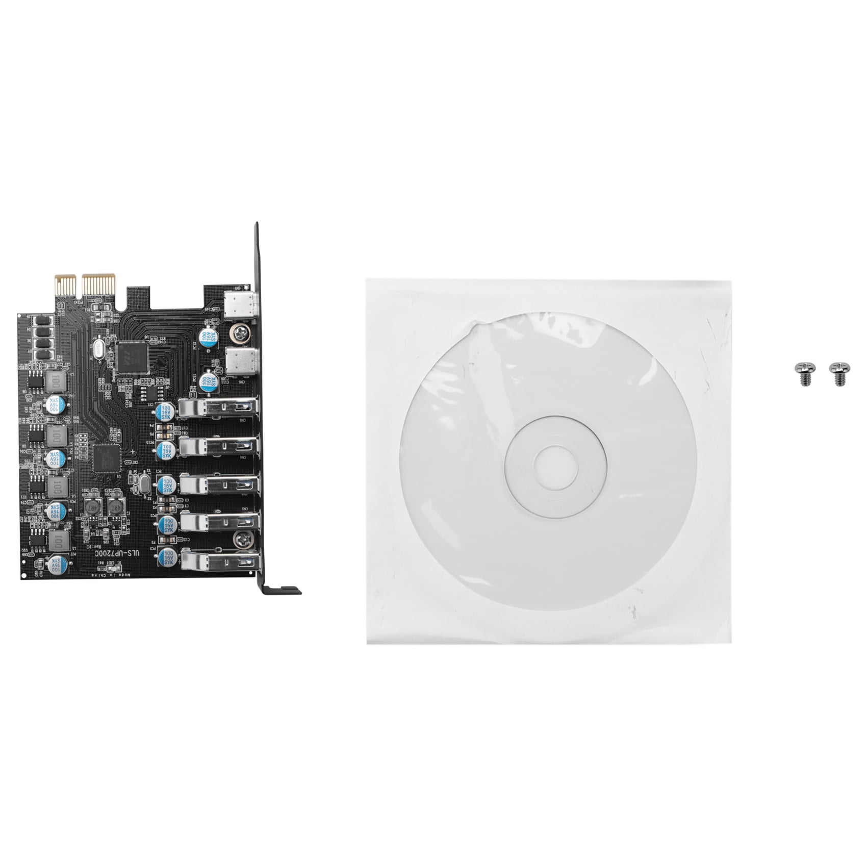 PCI-E to USB 3.0 7-Port Expansion Card, PCI Express USB 3.2 Add in Card ...