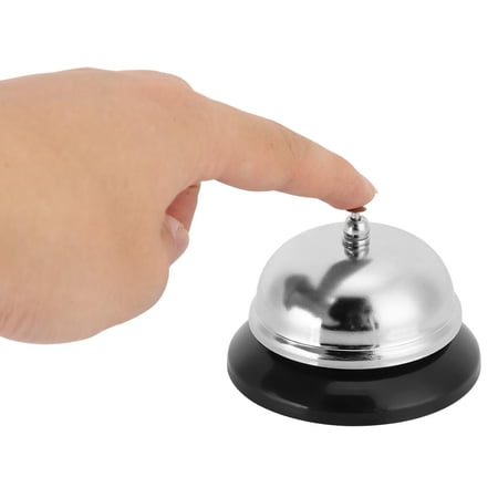Cergrey Stainless Steel Dinner Call Bell Desk Service Bell for Kitchen ...