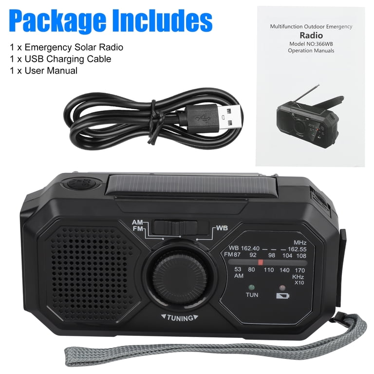 Walmart Battery Powered Emergency Radio