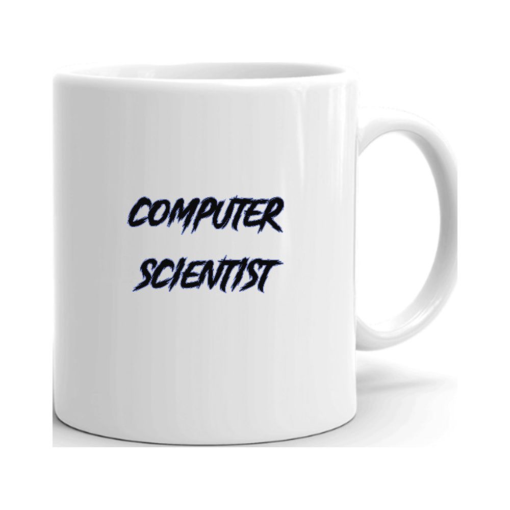 Computer Scientist Slasher Style Ceramic Dishwasher And Microwave Safe ...